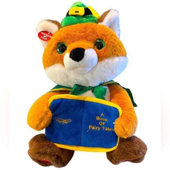 Cuddle Barn | Toys | Cuddle Barn Sir Frederick The Storyteller Fox ...